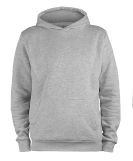 Grey Hoodie Full Back & Front Crest | Animas Reflections